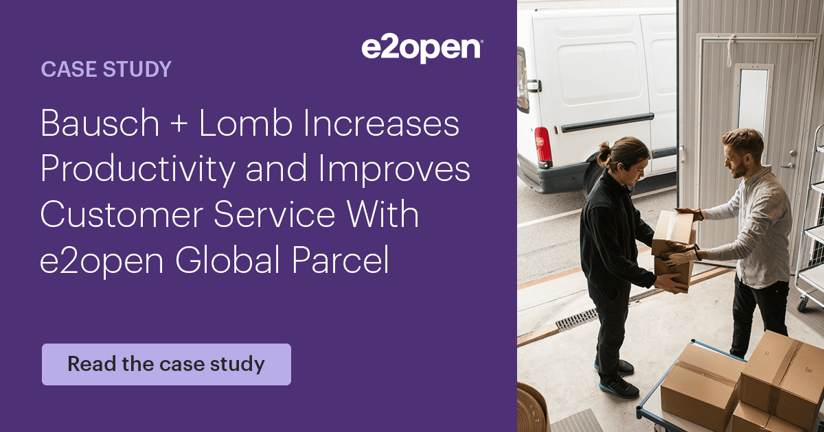 Bausch + Lomb Increases Productivity, Customer Service - e2open