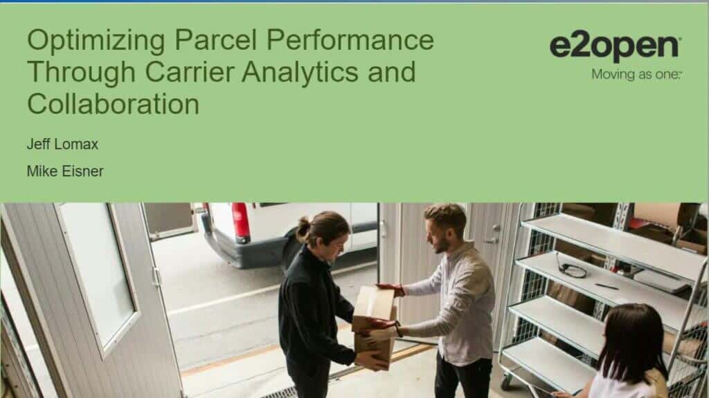 Supply Chain Logistics for Shipping and Tracking Worldwide - e2open