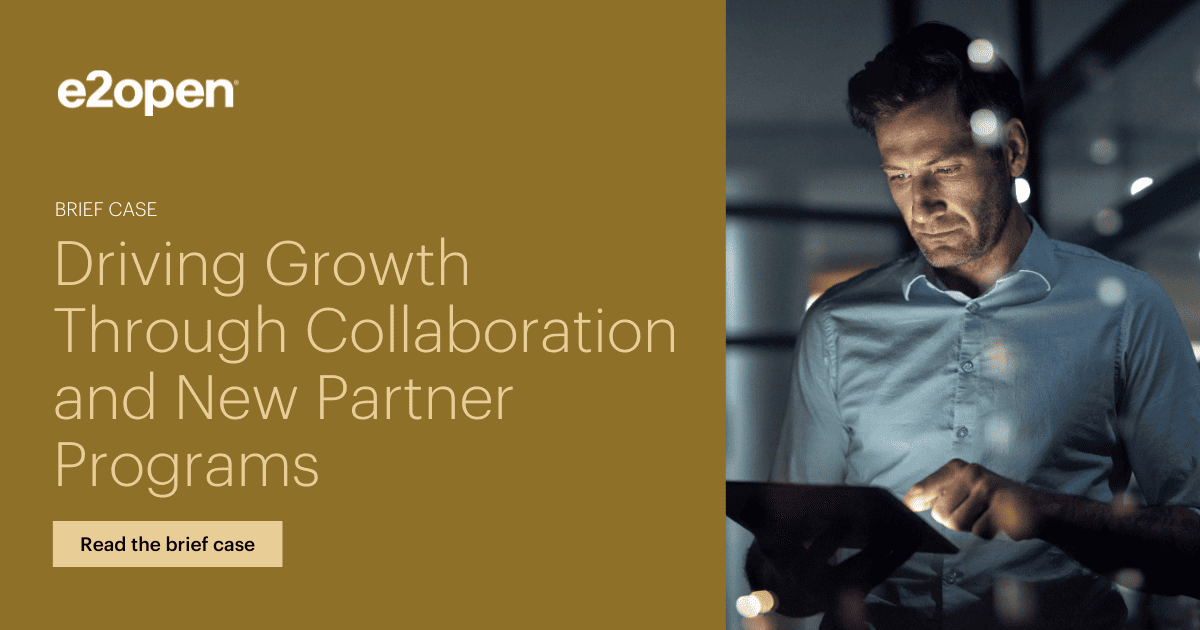 Driving Growth with E2open’s Partner Program Solutions - e2open