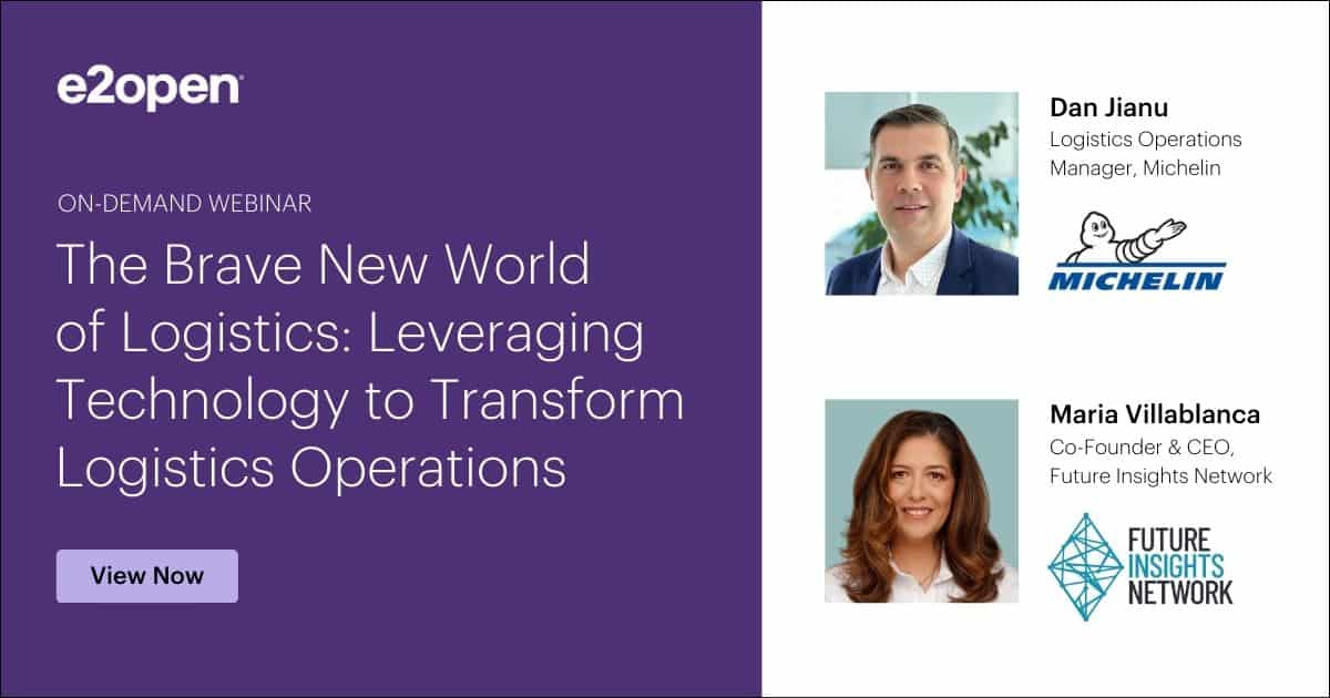 The Brave New World of Logistics: Leveraging Technology to Transform ...