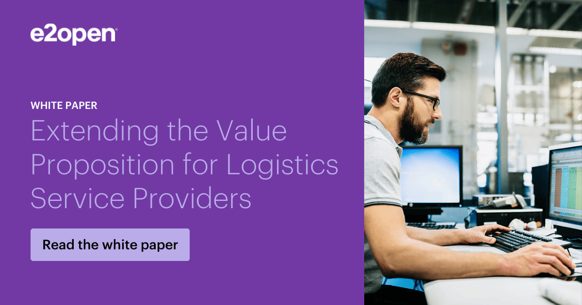 Digital Transformation for Logistics Service Providers - e2open