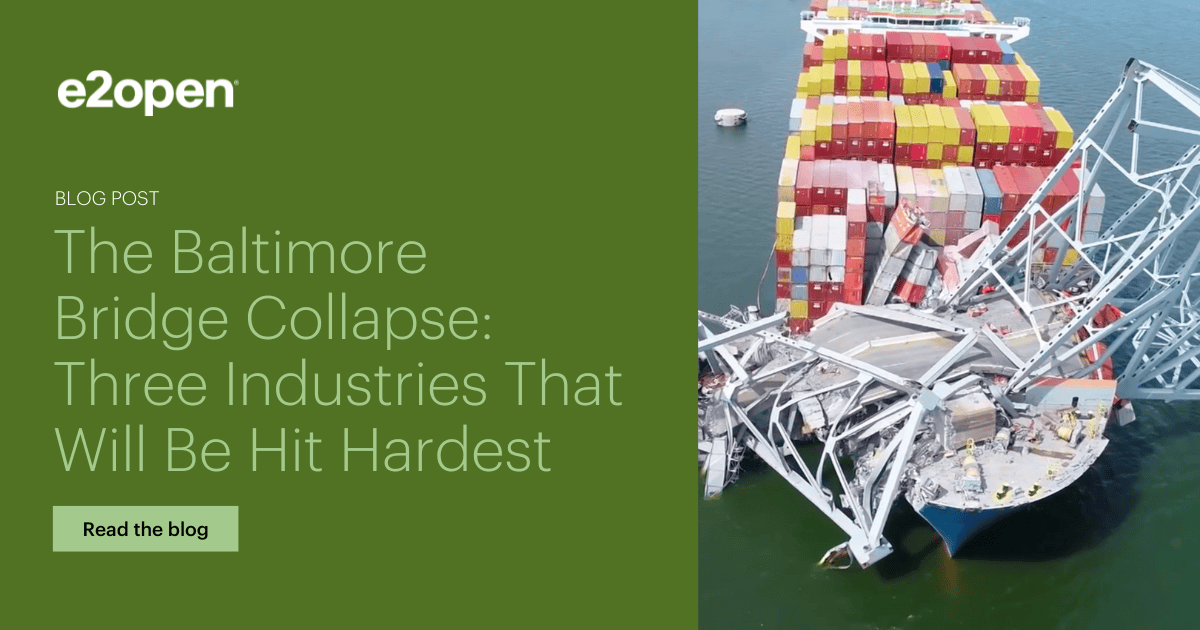 How will the Baltimore Bridge Collapse Impact Industries?