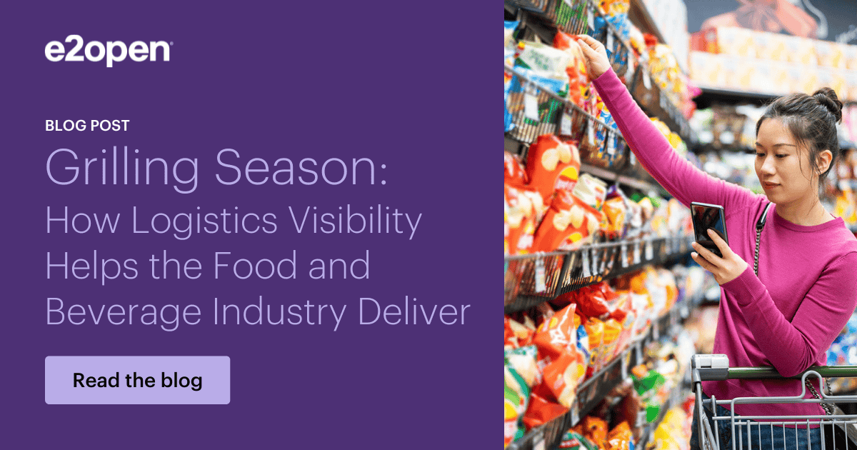 Why Logistics Visibility is Key for thee Food and Beverage Industry