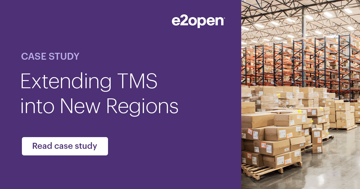 Smurfit Kappa Expands e2open’s Transportation Management System into ...