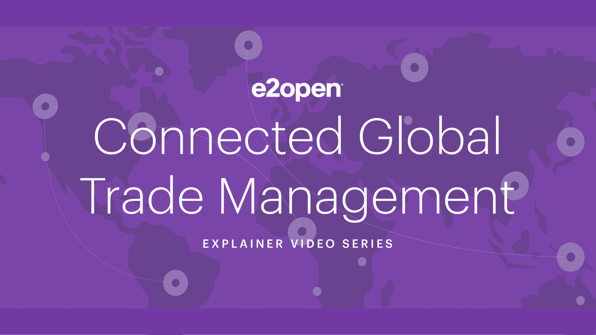Global Trade Management Software Suite for Full Compliance - e2open