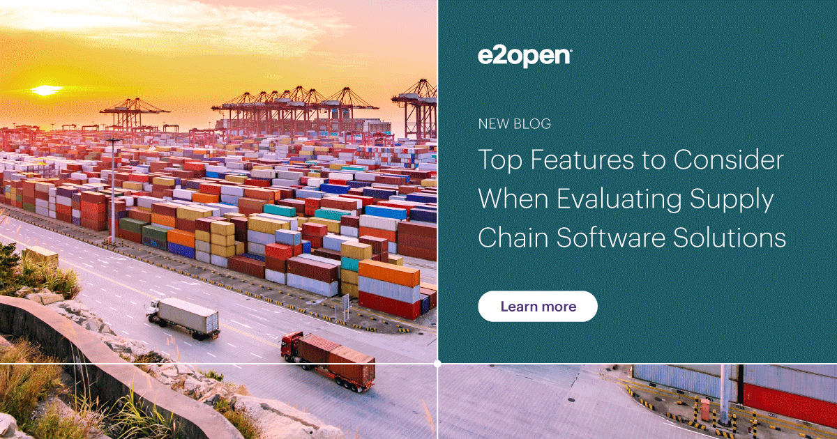 Top Features of Supply Chain Software Solutions