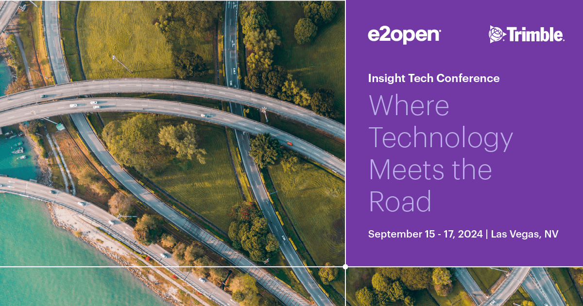Trimble's Insight Tech Conference - e2open